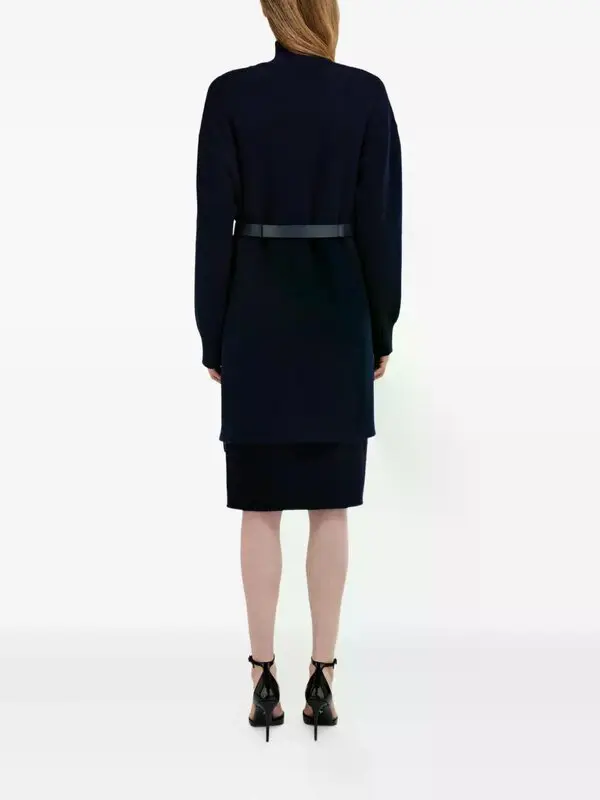 FERRAGAMO Fringed Belted Cardigan