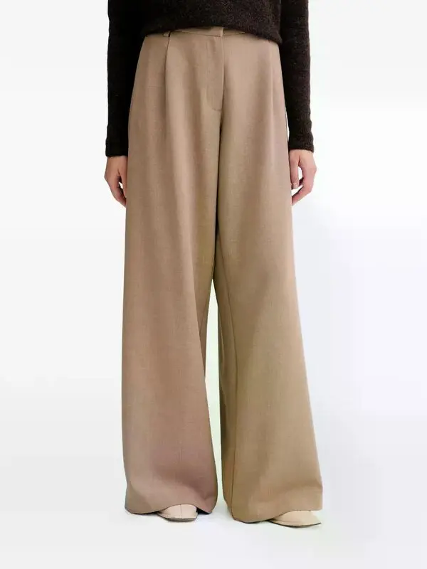 SESSUN Palazzo Trousers - Neutrals