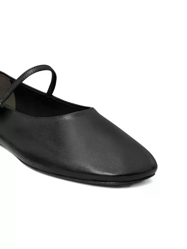 Tory Burch Buckle-strap Ballet Flats - Black