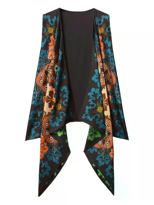 La DoubleJ Floral Print Waistcoat