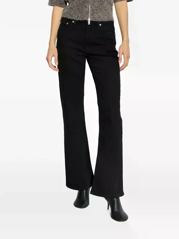 SAMSOE SAMSOE Button-fastening Flared Jeans