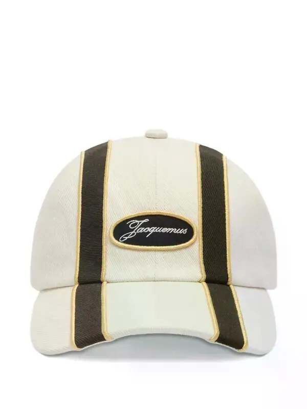 Jacquemus Aero Cotton Baseball Cap - Neutrals