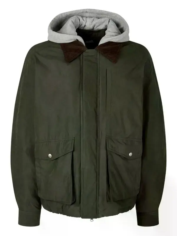 STUDIO TOMBOY Corduroy Collar Bomber Jacket