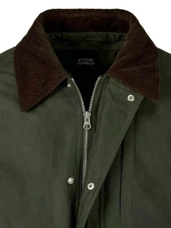 STUDIO TOMBOY Corduroy Collar Bomber Jacket
