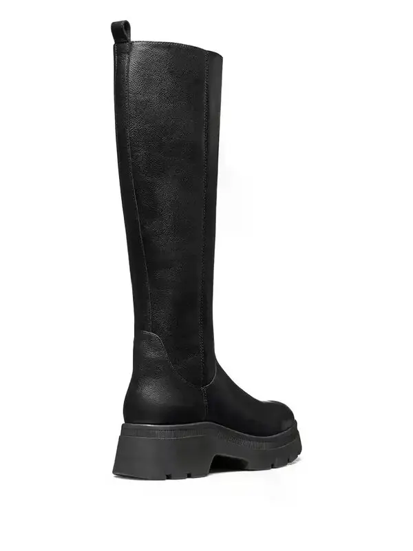 Geox Knee-high Platform Boots With Zip Fastening