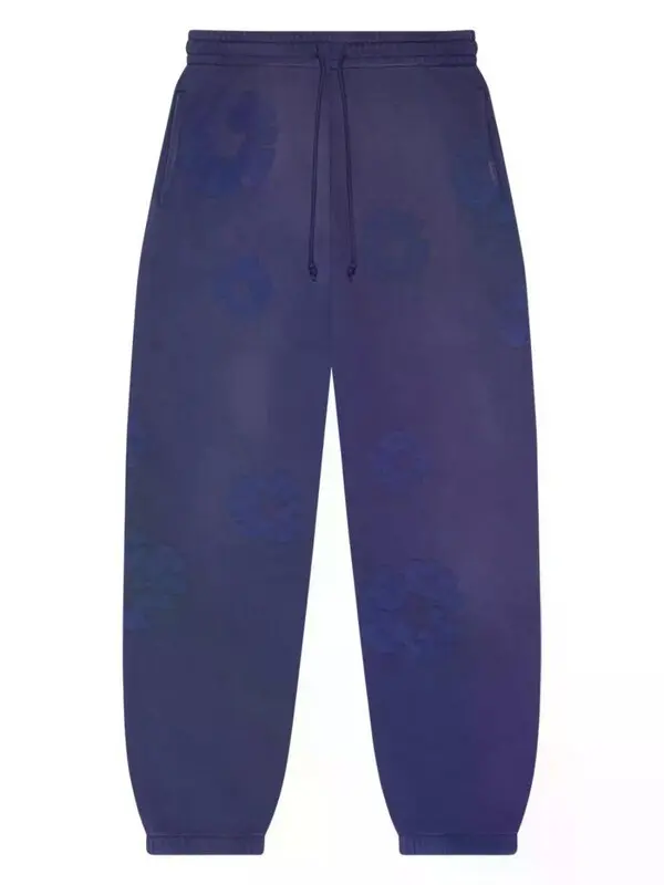 DENIM TEARS Mono Cotton Wreath Track Pants - Blue