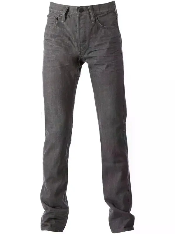 Mastercraft Union Dark Cotton Skinny Jeans - Grey