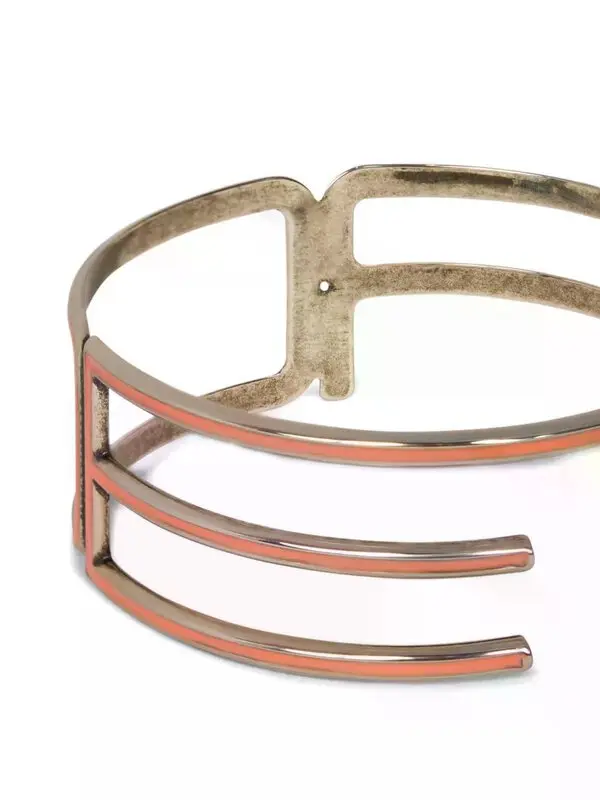 Etro Logo Plaque Bracelet - Silver