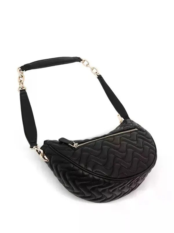 Guess Quilted Chain Bag - Black