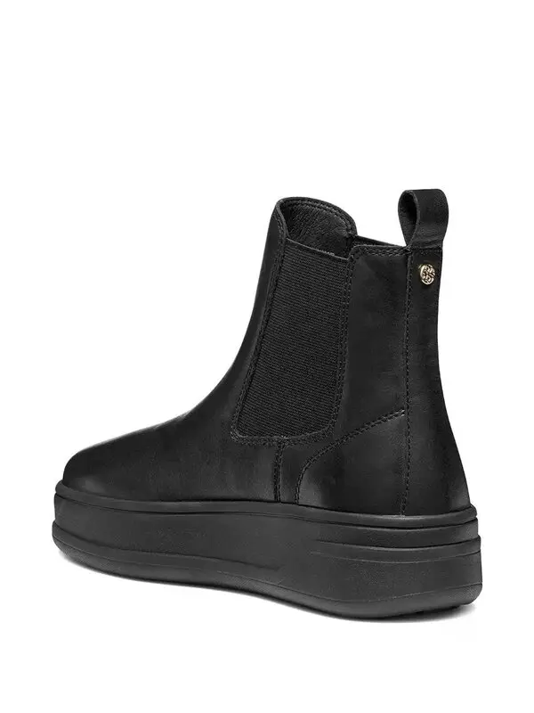Geox 50mm Spherica Ecub-2 Elasticated Chelsea Boots