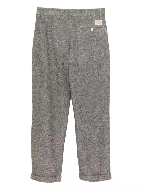 RANRA Pleated Cuffed Trousers