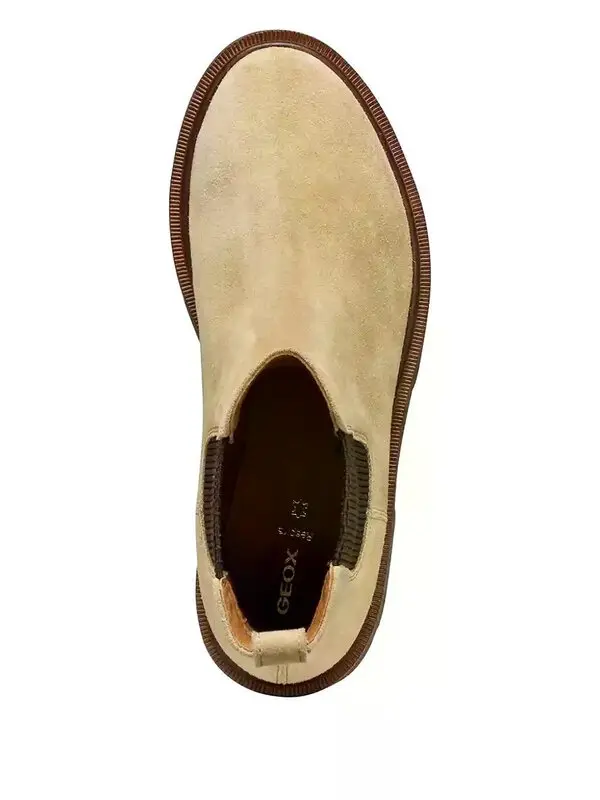 Geox 40mm Lug Sole Pull-on Boots - Neutrals