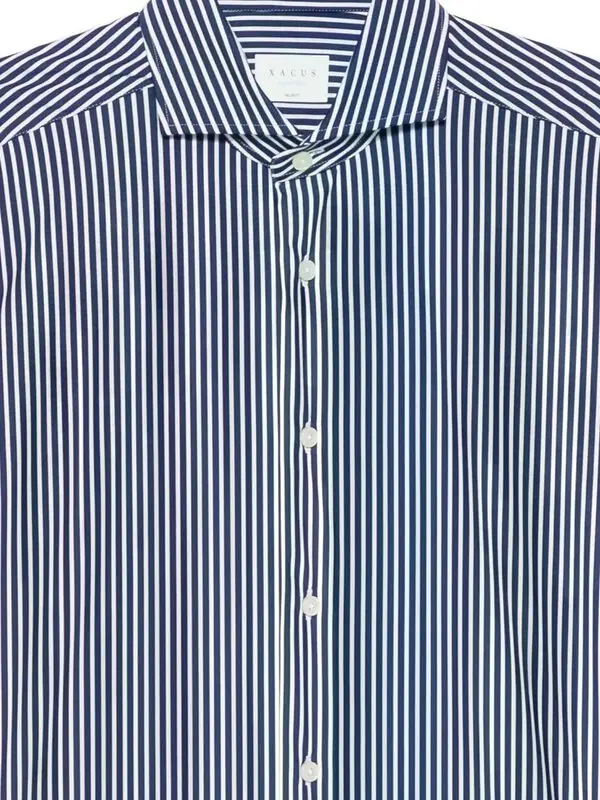 XACUS Striped Shirt - Blue