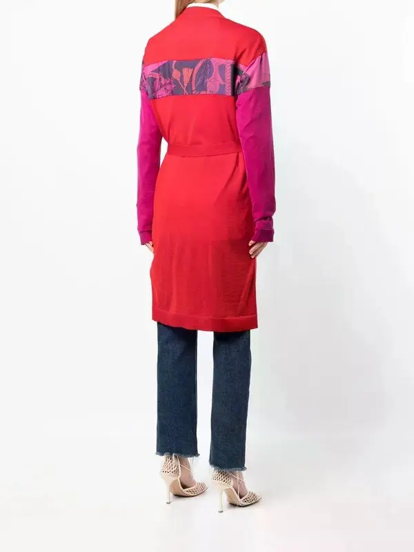 FERRAGAMO Long Belted Cardigan