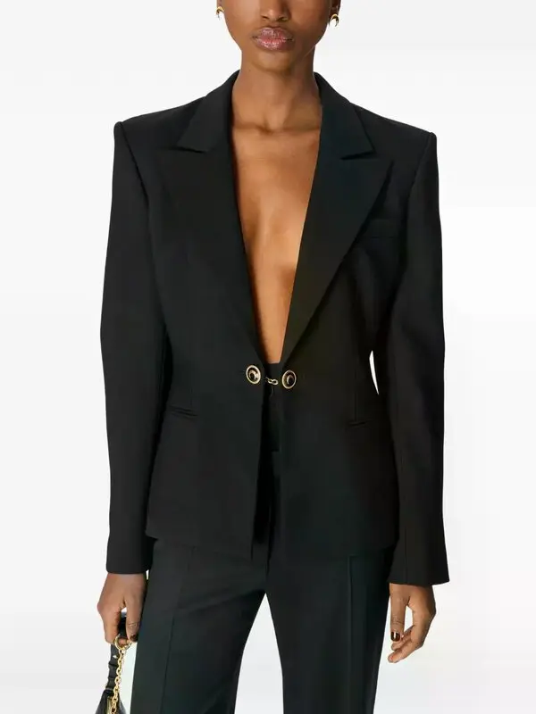 MARINE SERRE Wool Blazer