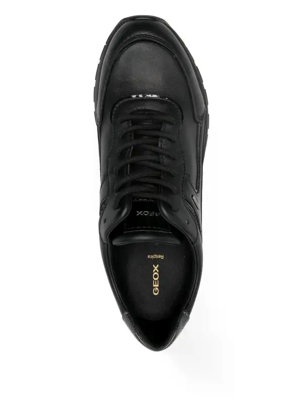 Geox Desya Lace-up Panelled Sneakers