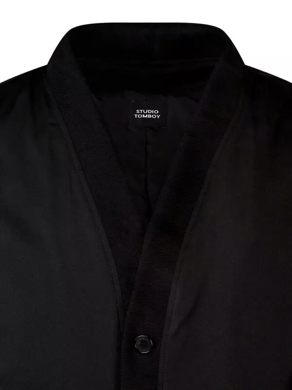 STUDIO TOMBOY Detachable Hooded Bomber Jacket
