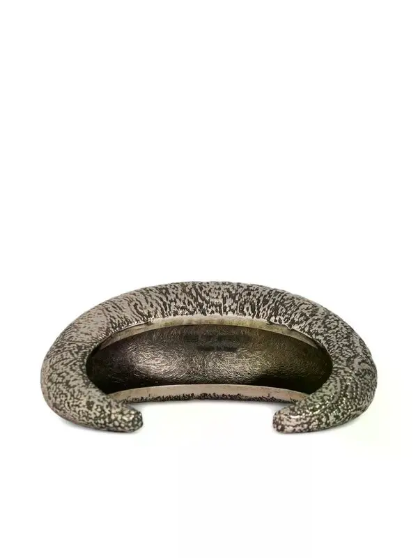 Etro Paisley Engraved Cuff Bracelet - Silver