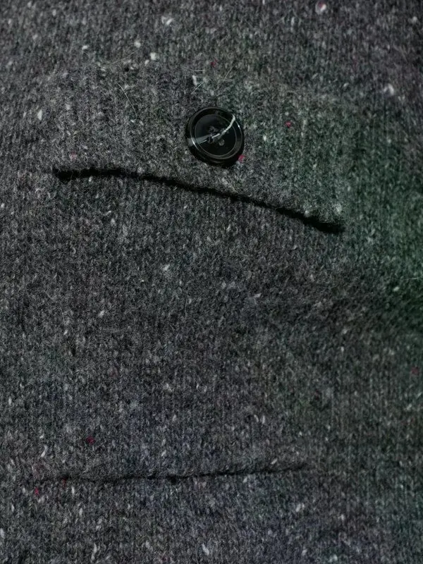SAMSOE SAMSOE Salois Button-fastening High Neck Cardigan