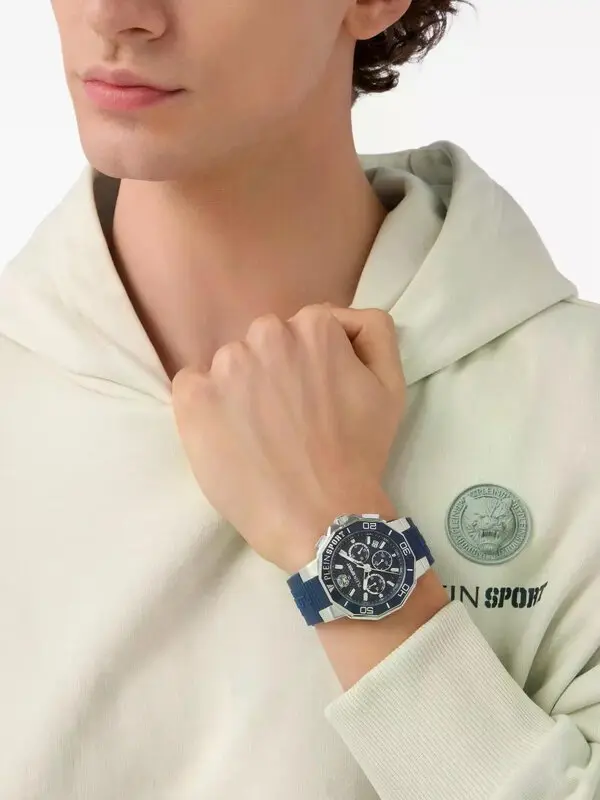 PLEIN SPORT Stainless Steel Chronograph Watch - Blue