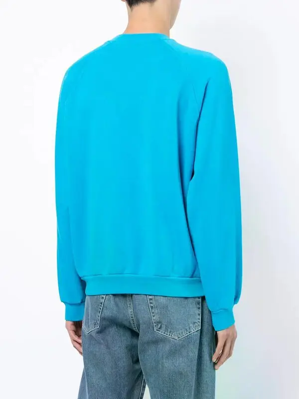 Sunnei Crew Neck Logo Print Sweatshirt