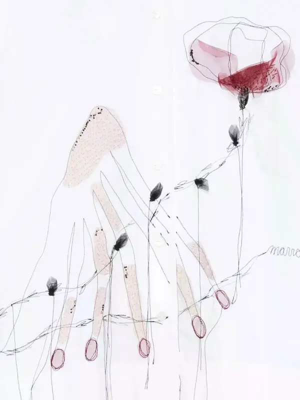 Antonio Marras Appliqué Shirt