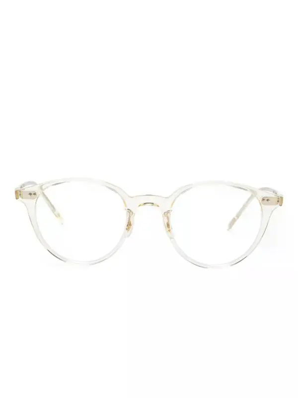 Oliver Spencer Round Frame Glasses - Neutrals