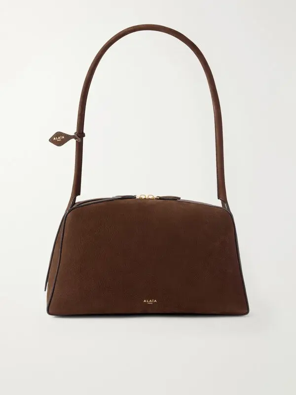 Alaïa Le Bulldog Medium Shoulder Bag - Brown