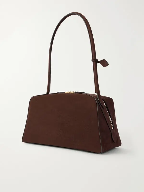 Alaïa Le Bulldog Medium Shoulder Bag - Brown