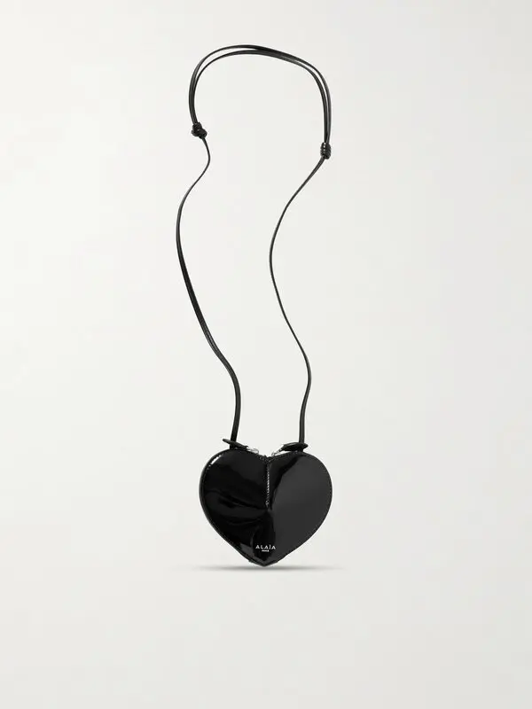 Alaïa Le Coeur Shoulder Bag - Black