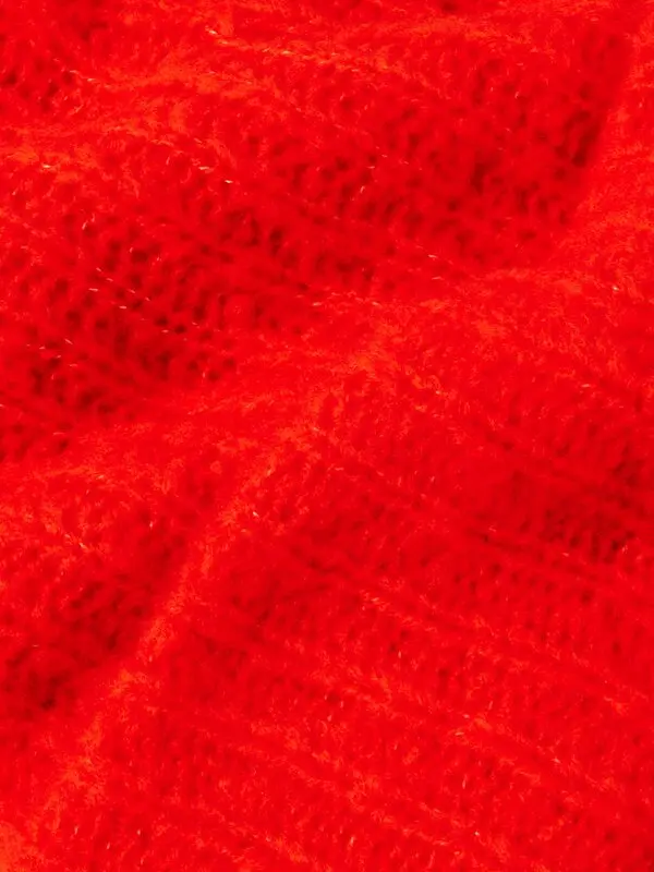 Guest In Residence Ribbed Merino Wool-blend Beanie - Red