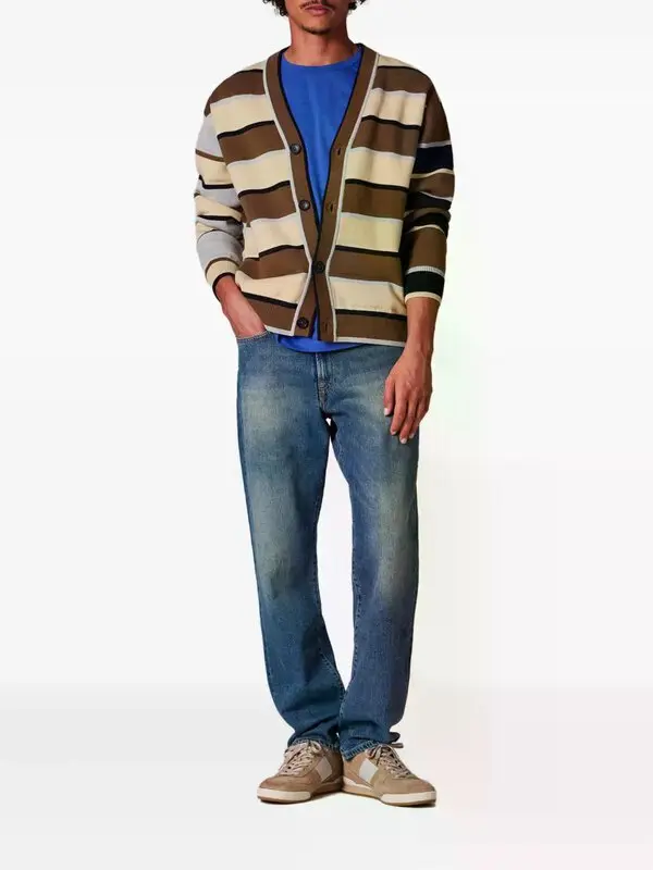 Paul Smith Striped V-neck Cardigan