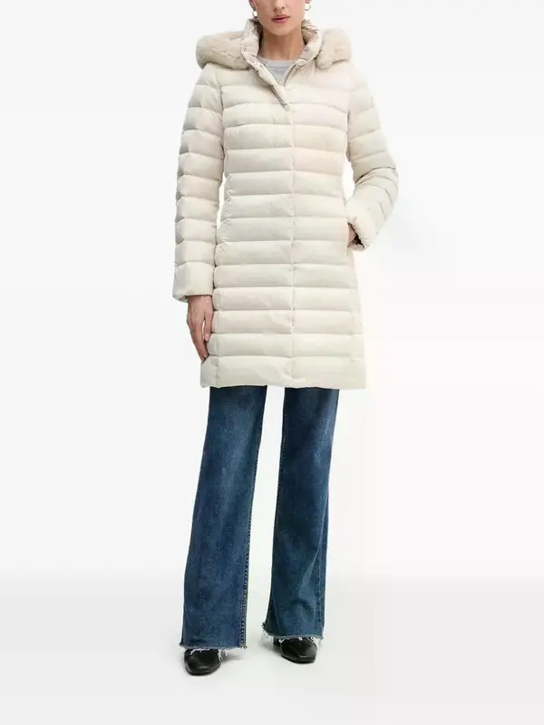 Geox Bettanie Hooded Quilted Coat