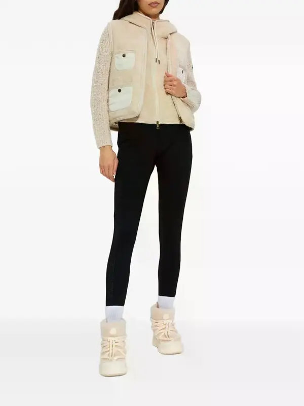 Moncler Zip-fastening Textured Sweatshirt With Drawstring Hood