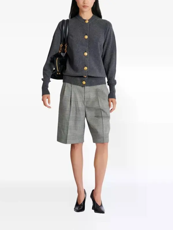 Balmain Buttoned Eco-cashmere Cardigan