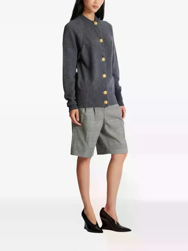 Balmain Buttoned Eco-cashmere Cardigan