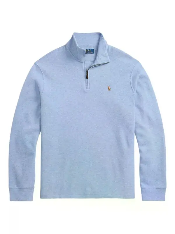 Polo Ralph Lauren Half-zip Sweatshirt - Blue