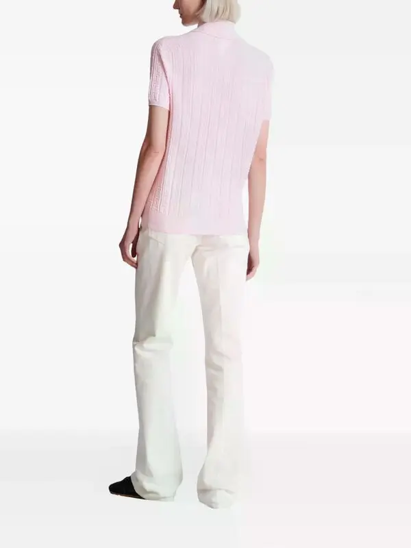 Balmain Monogram-pattern Top