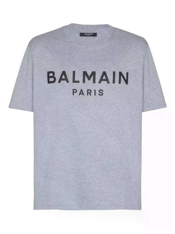 Balmain Printed Cotton T-shirt