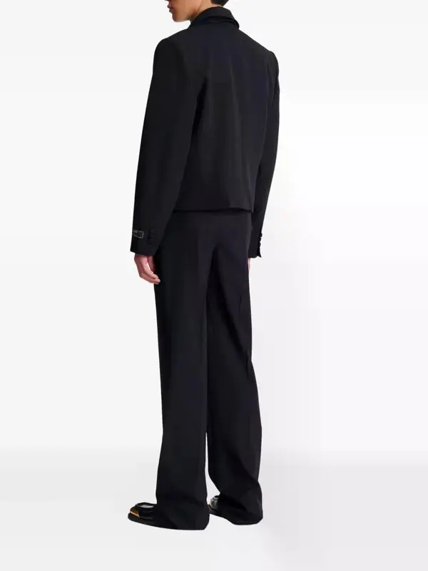 Balmain Grain De Poudre Wool Blazer