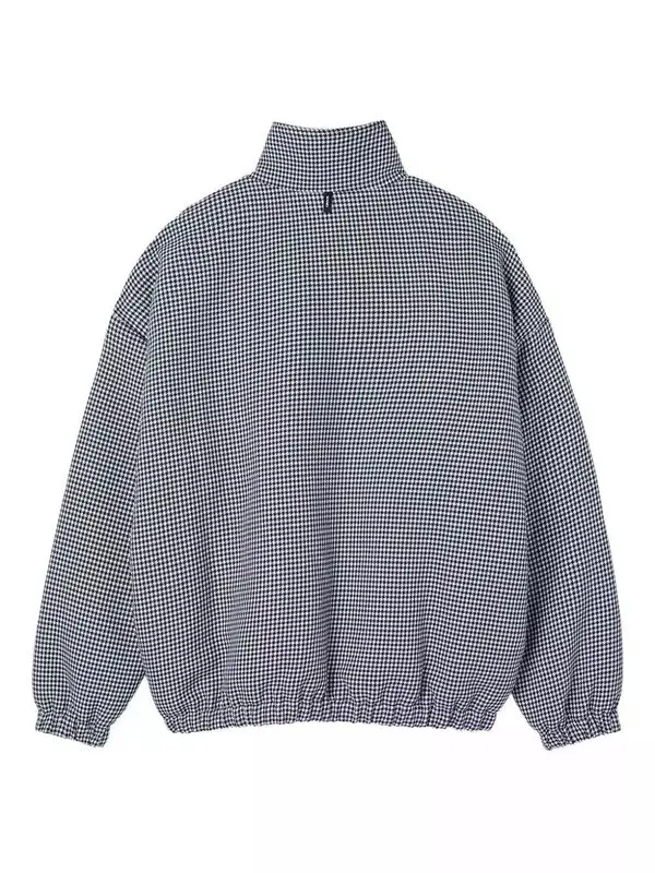 Sunnei Gingham Check Zip-up Jacket