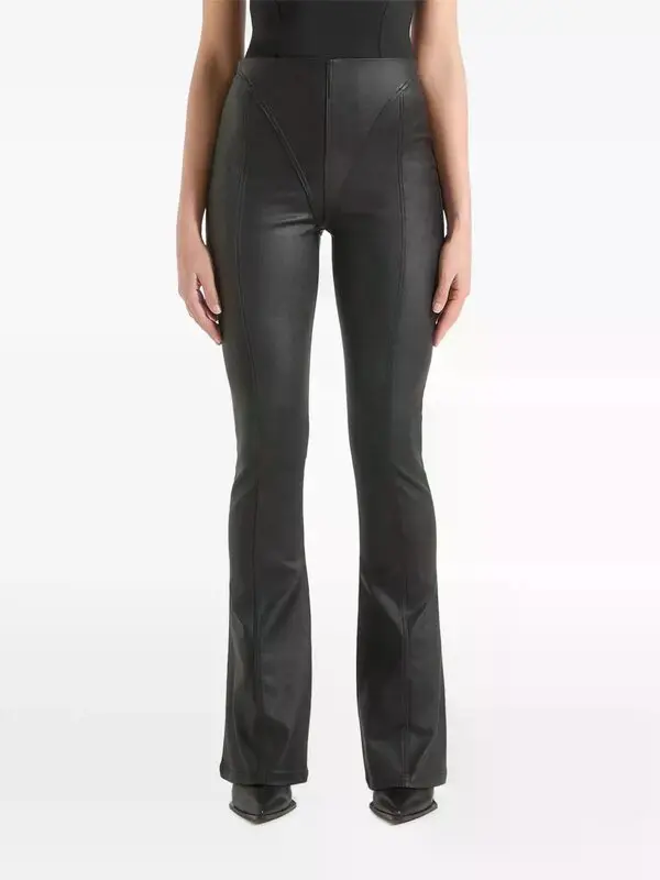 Manière De Voir Wax-effect Leggings