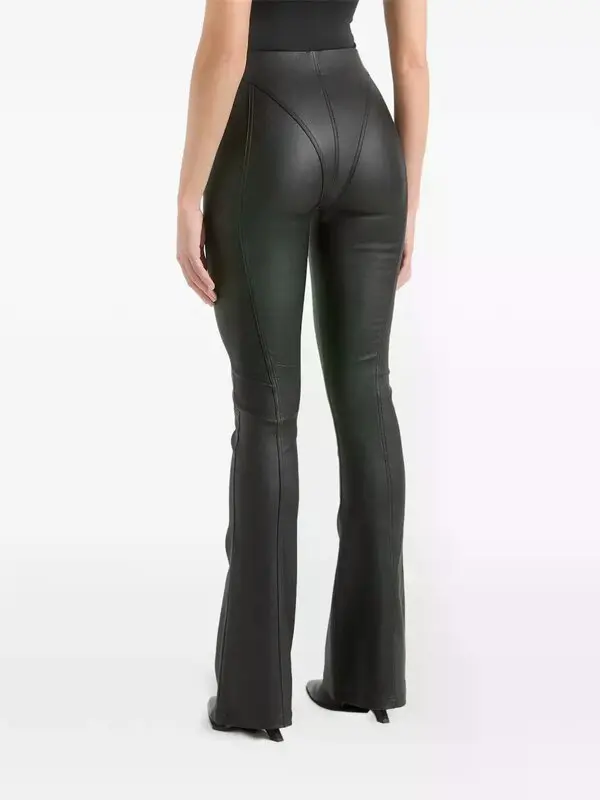 Manière De Voir Wax-effect Leggings