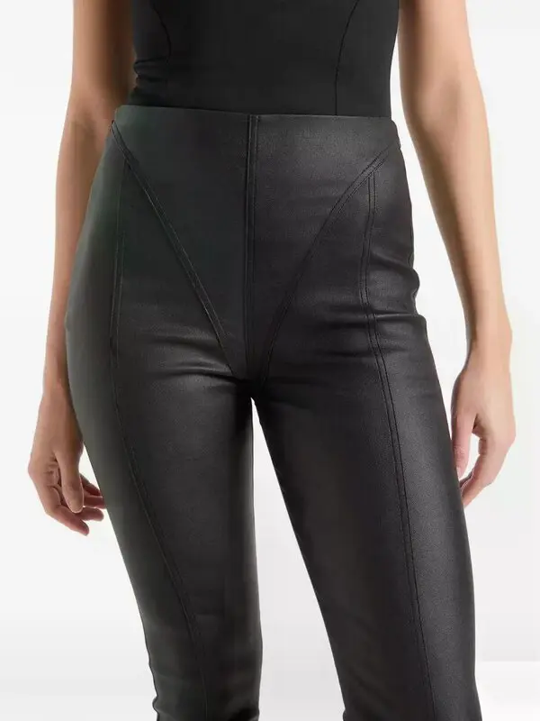 Manière De Voir Wax-effect Leggings