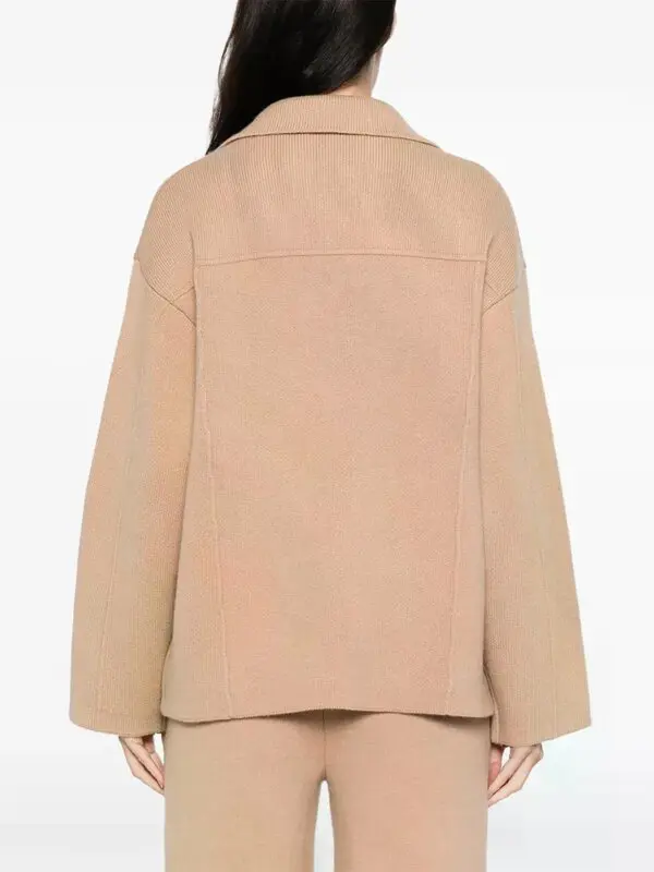 Soft Goat Zip Cardigan