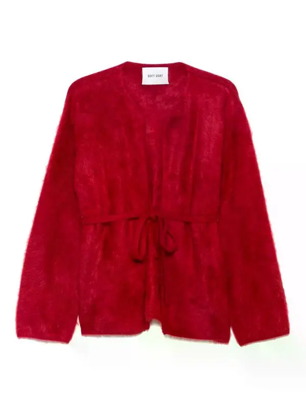 Soft Goat Brushed Cardigan