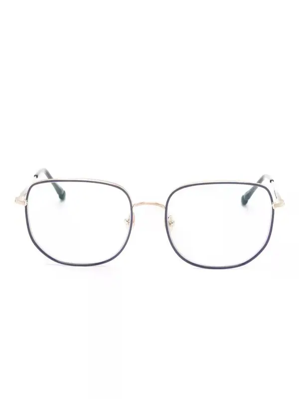 Matsuda Engraved Detail Eyeglasses - Blue
