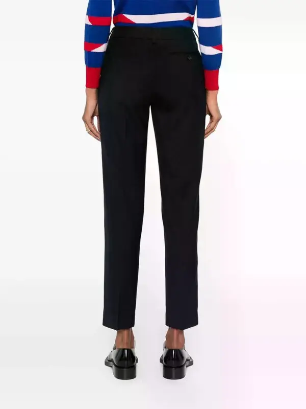 Paul Smith Pressed-crease Wool Trousers