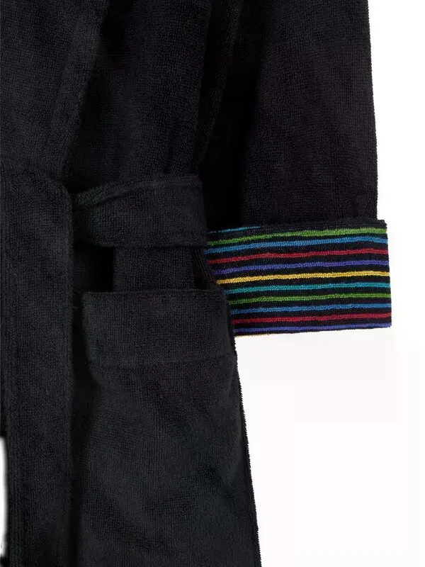Paul Smith Zebra-embroidered Robe
