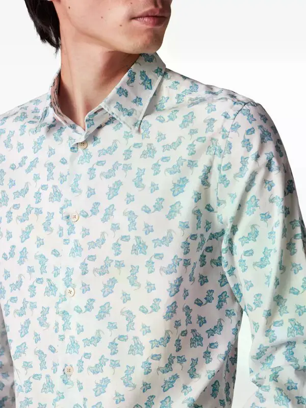 Paul Smith Floral-print Shirt - White